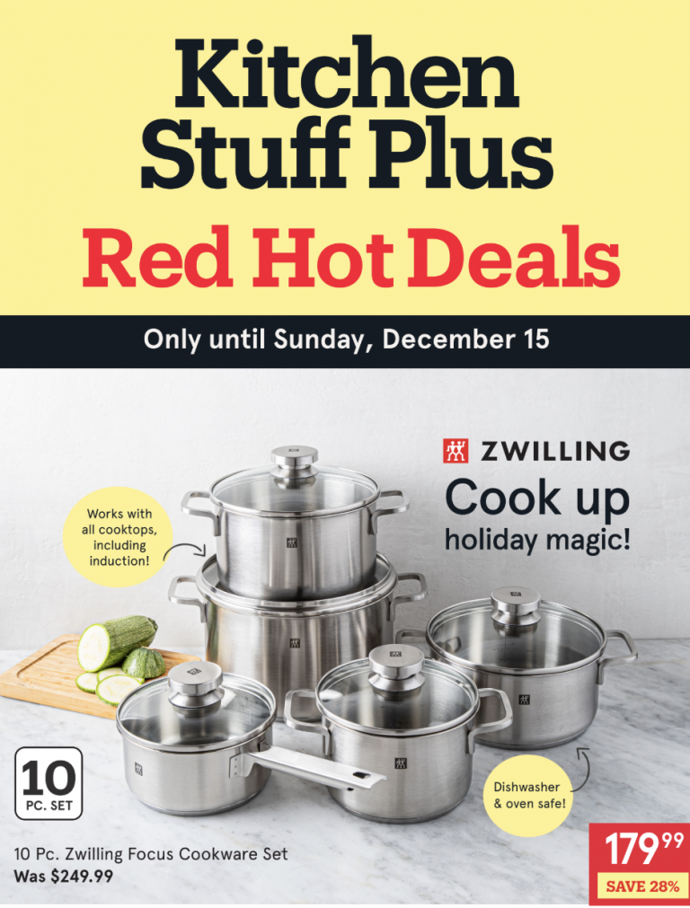 Kitchen Stuff Plus Canada Red Hot Deals: Save 60% on Ossington Glass ...