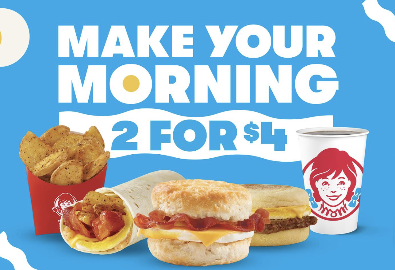 Wendy's Canada Deals: Mix & Match 2 for $4.00 Breakfast + More ...
