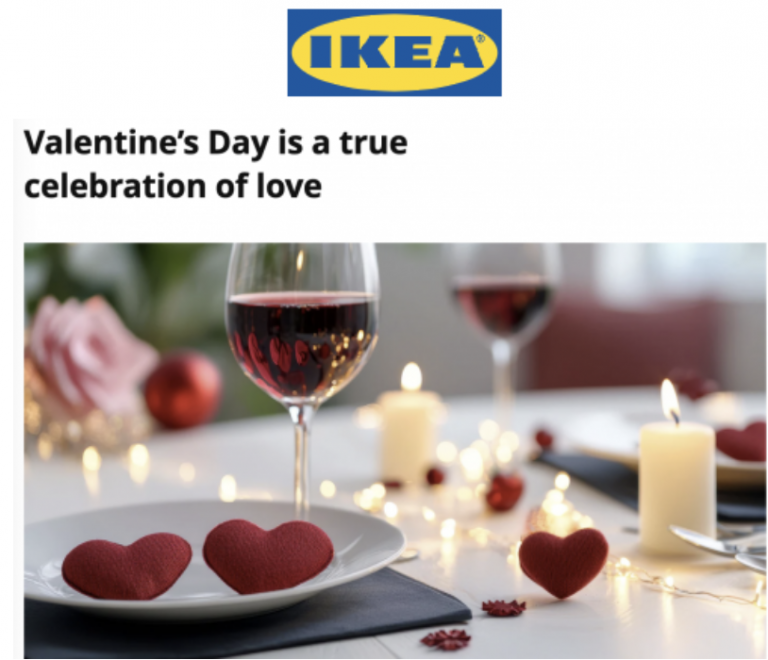 IKEA Canada Valentine's Day Dinner Tickets are Available In-Store at ...