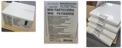 Food Recall Warning: Sweet Cream Brand Mini Patisserie Recalled Due to ...