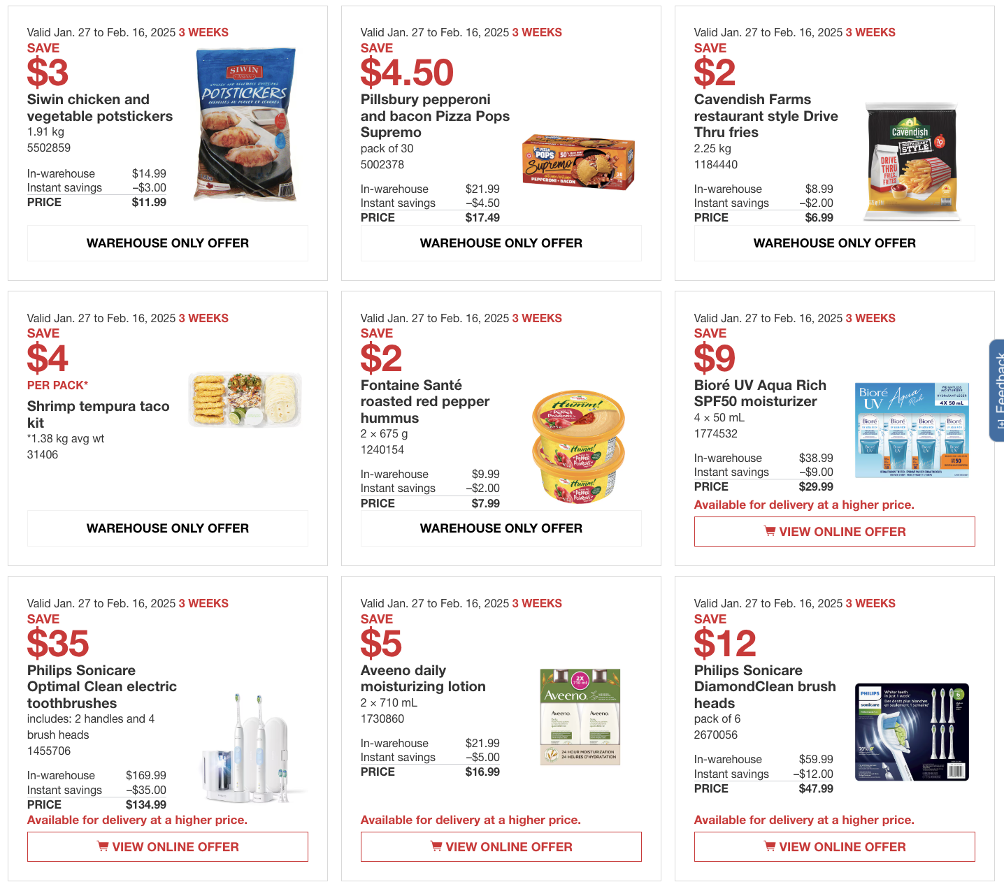 Costco Canada Coupons/Flyers Deals at All Costco Wholesale Warehouses ...