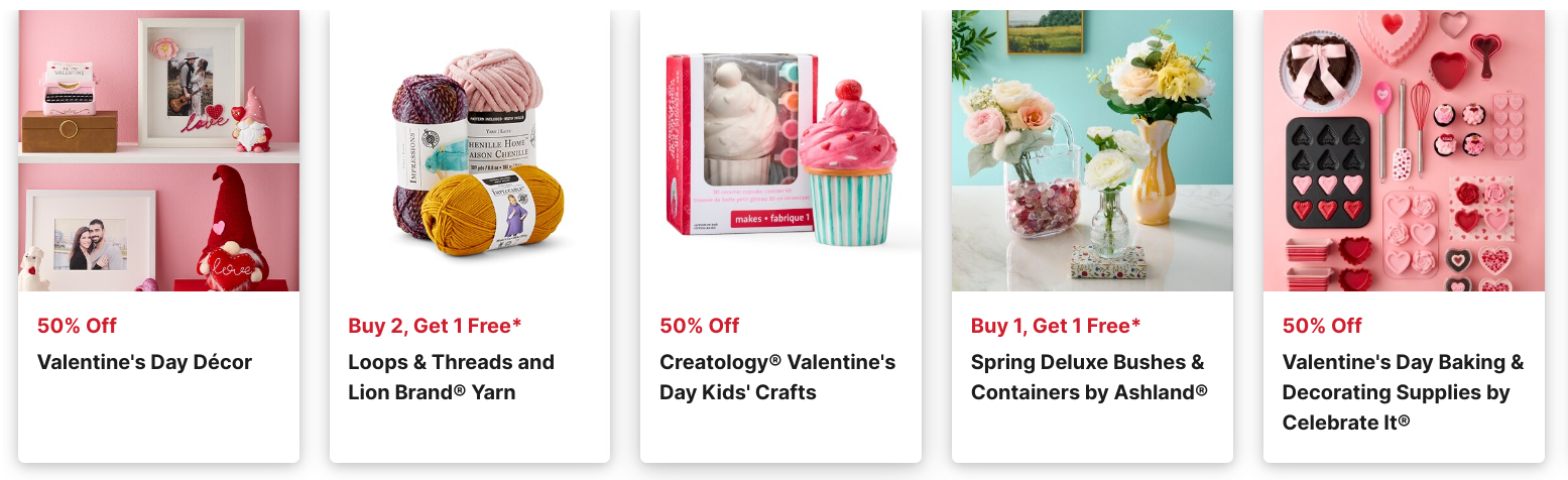 Michaels Canada Weekly Deals + Coupon