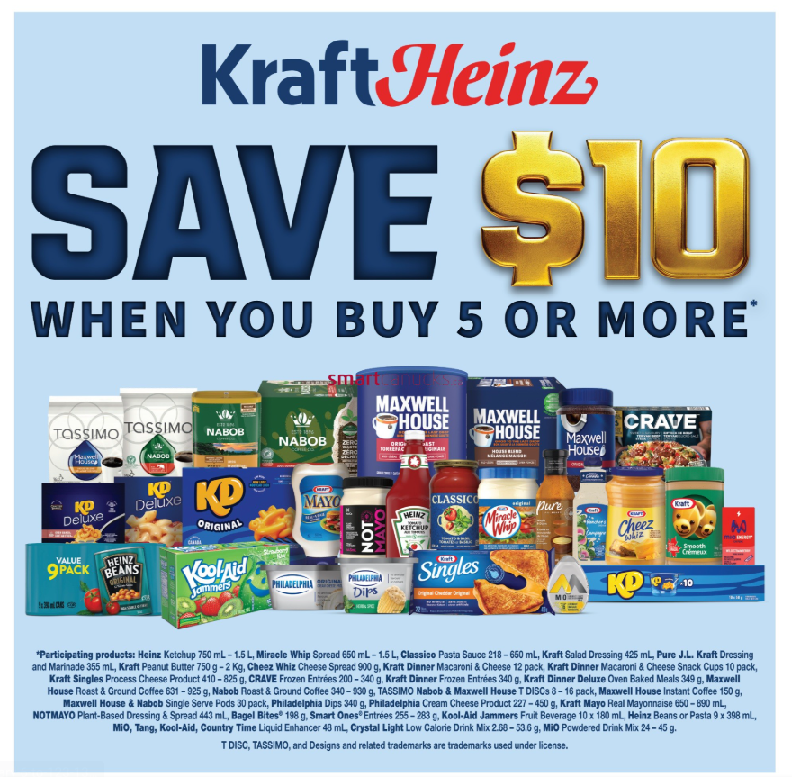 Sobeys Ontario: Crave Frozen Entrees 99 Cents With Kraft/Heinz Offer ...