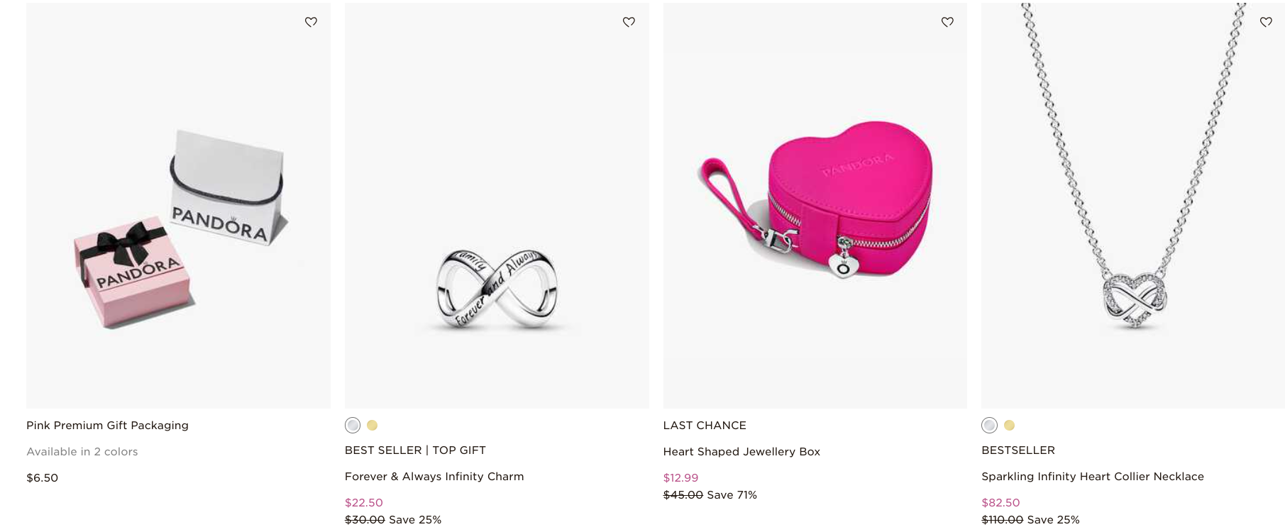 Pandora Canada Valentine's Day Jewellery Sale: Save 25% Off SiteWide ...