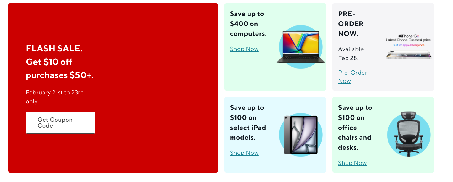 Staples Canada Weekly Flyer and Online Deals: Get $10 Off When You ...
