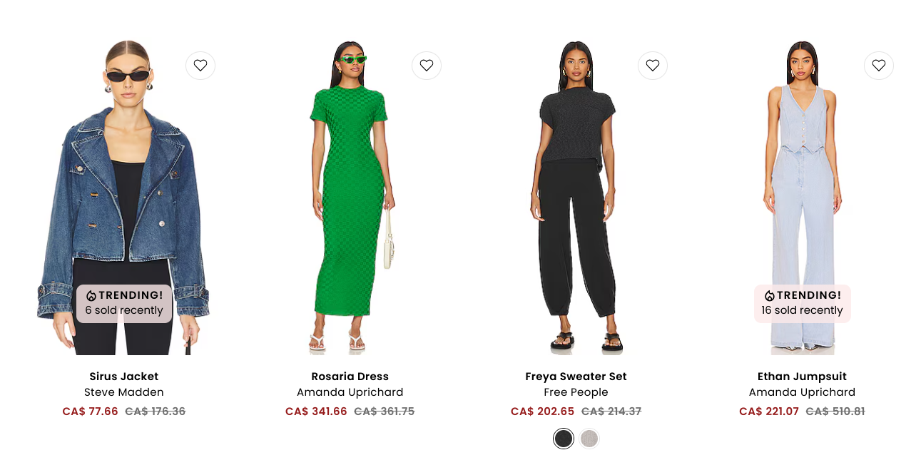 Revolve Canada: Save up to 60% off New Sale Styles Added - Canadian ...