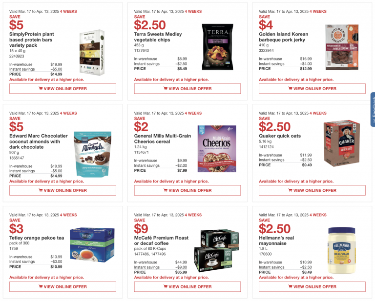 Costco Canada Coupons/Flyers Deals at All Costco Wholesale Warehouses ...