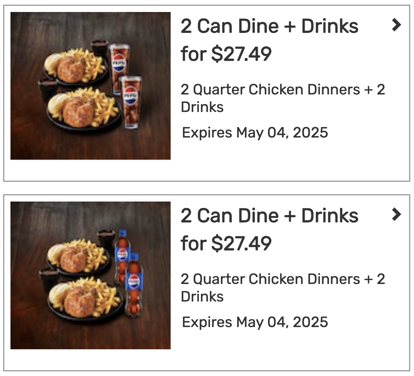 Swiss Chalet Canada Tuesday Promotions: 2 Can Dine for $19.99, Tuesdays ...