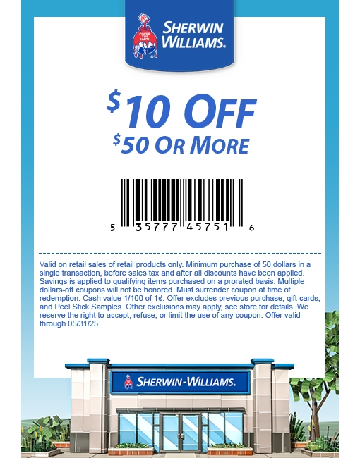 Sherwin Williams Canada Offers: Save 40% Off Paint & Stains + 30% off ...