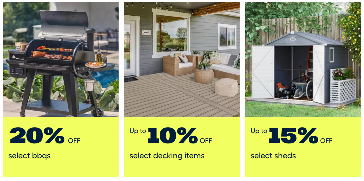 Rona Week Sale: up to 20% off Select BBQs, 25% off Exterior Paint and ...