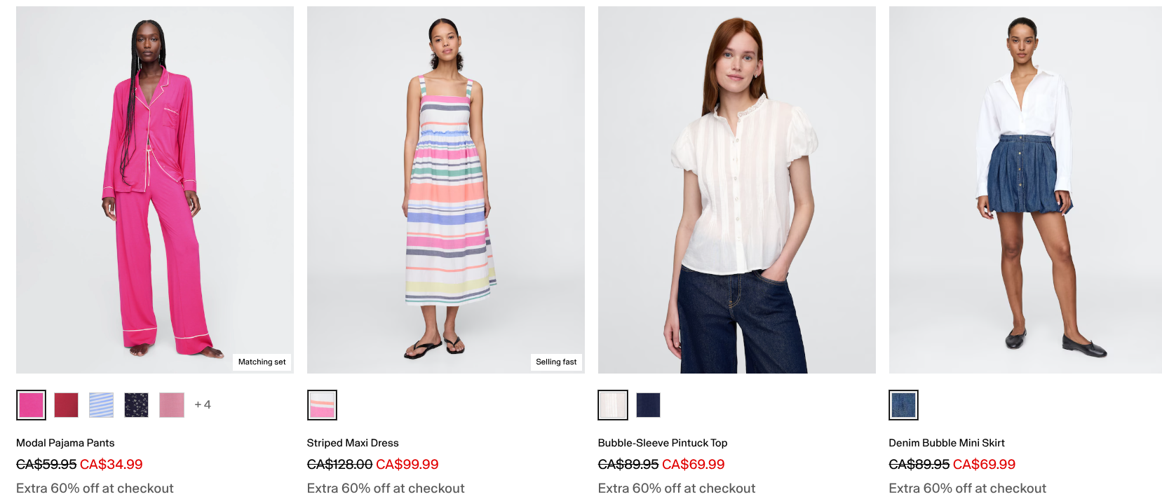 Gap Canada: 25-50% off Vacation Looks + 50% off Father's Day Gift Shop ...