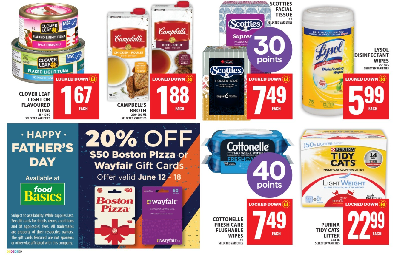 Metro & Food Basics Ontario: Save 20% on Boston Pizza and Wayfair Gift ...