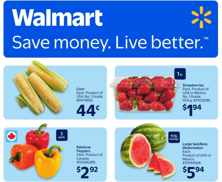 Walmart Canada: 1lb Strawberries $1.06 After Air Miles and WebSaver ...