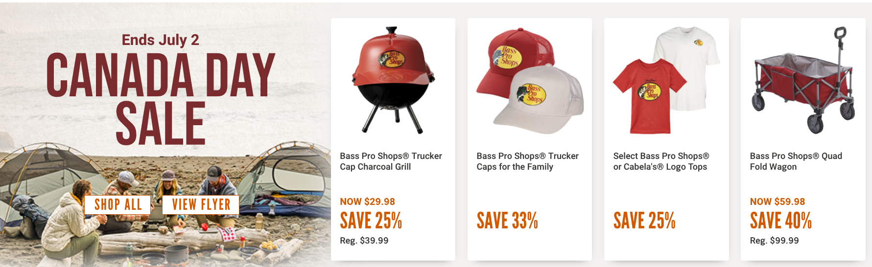 Cabela’s Bass Pro Shops Canada Day Sale: Save up to 40% on Select Items ...