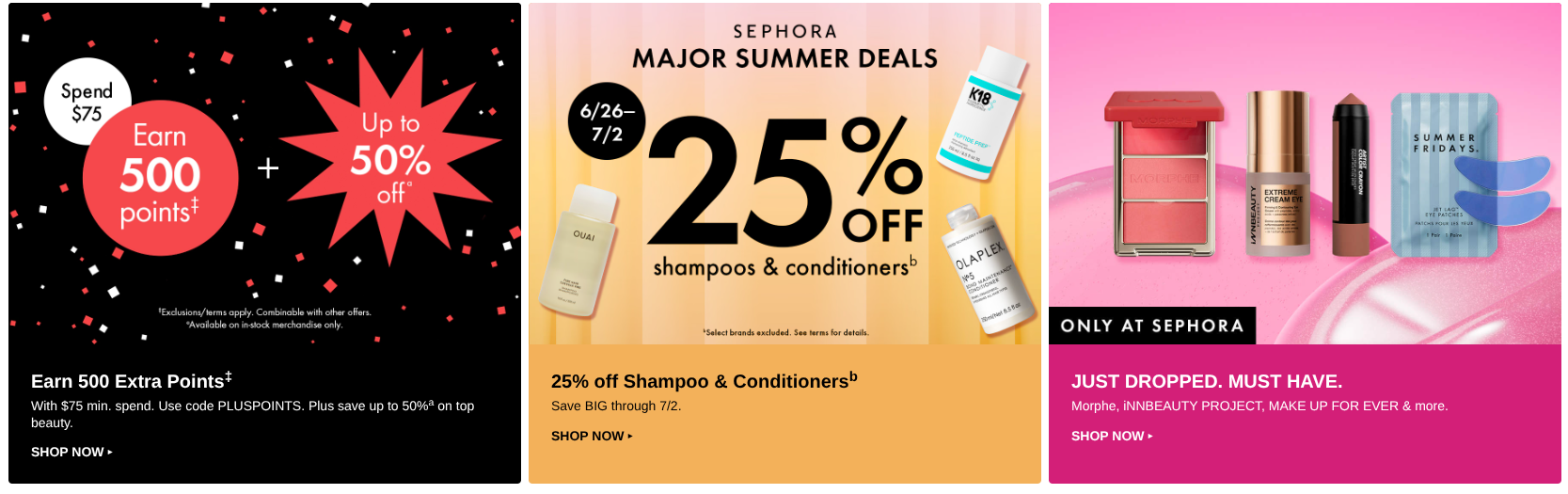 Sephora Canada: Major Summer Deals up to 50% off + More - Canadian ...