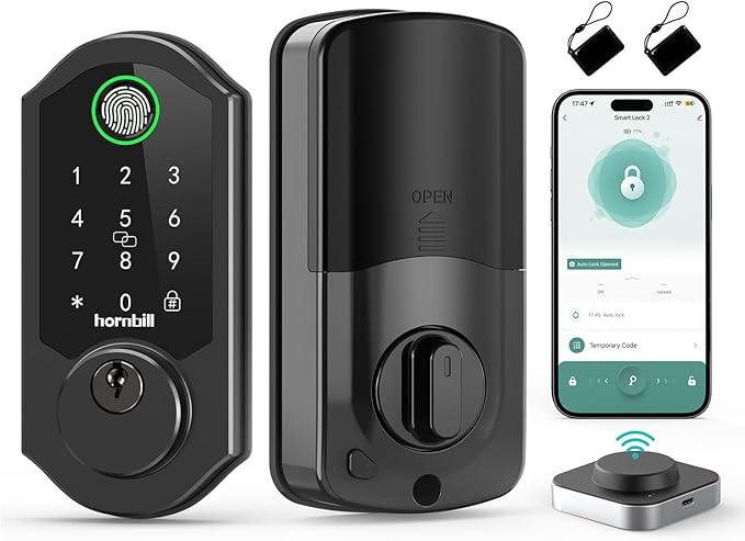 Amazon Canada Deals: Save 50% on Smart Lock WiFi Keyless Entry Front ...