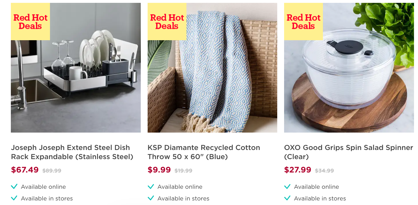 Kitchen Stuff Plus O Canada Sale up to 66% off + Red Hot Deals ...