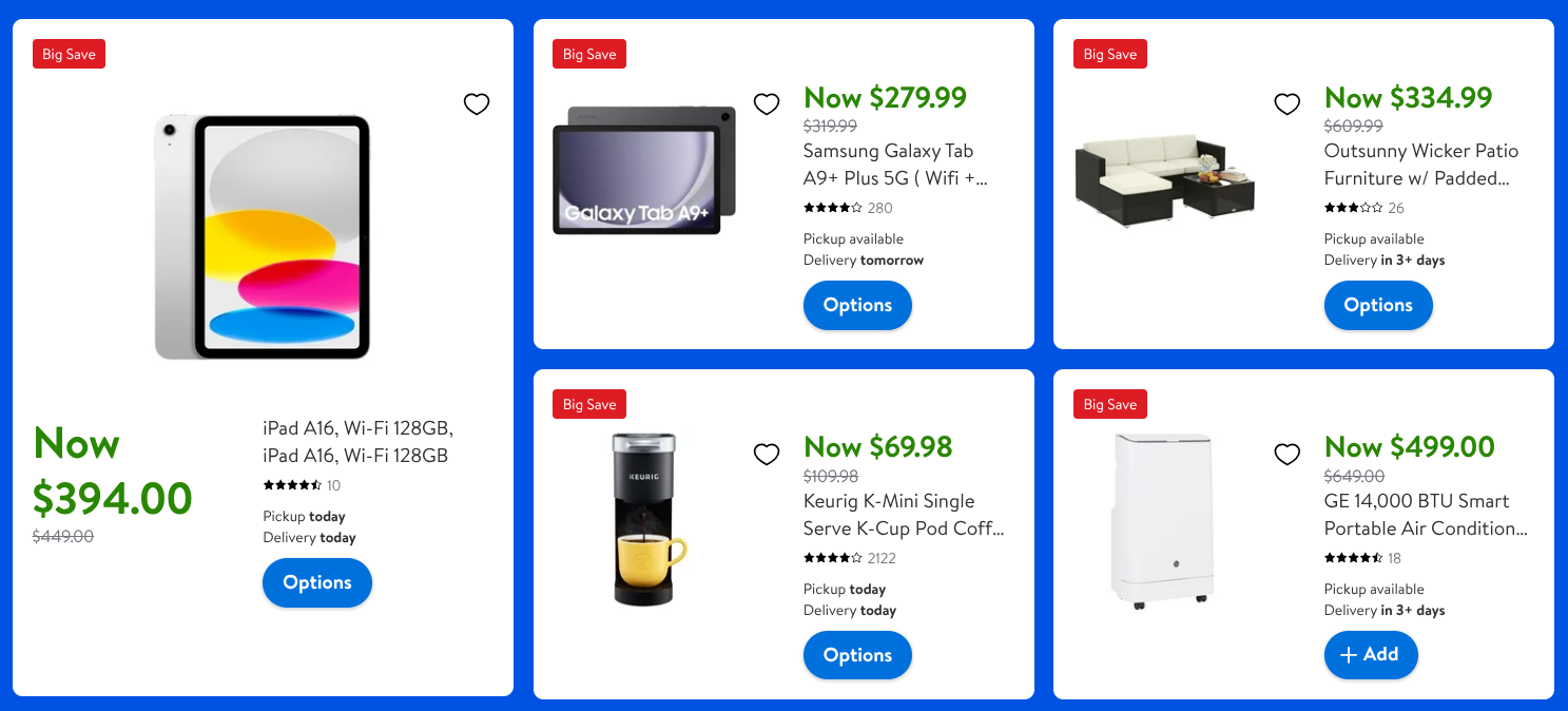 Walmart Canada The Big Save Sale: Save up to 45% on Select Items ...