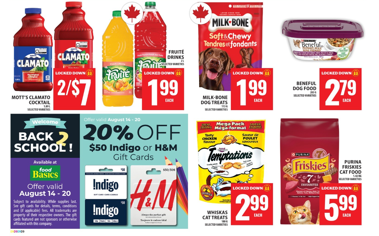 Food Basics & Metro Ontario: Save 20% on $50 H&M and Indigo Chapters ...