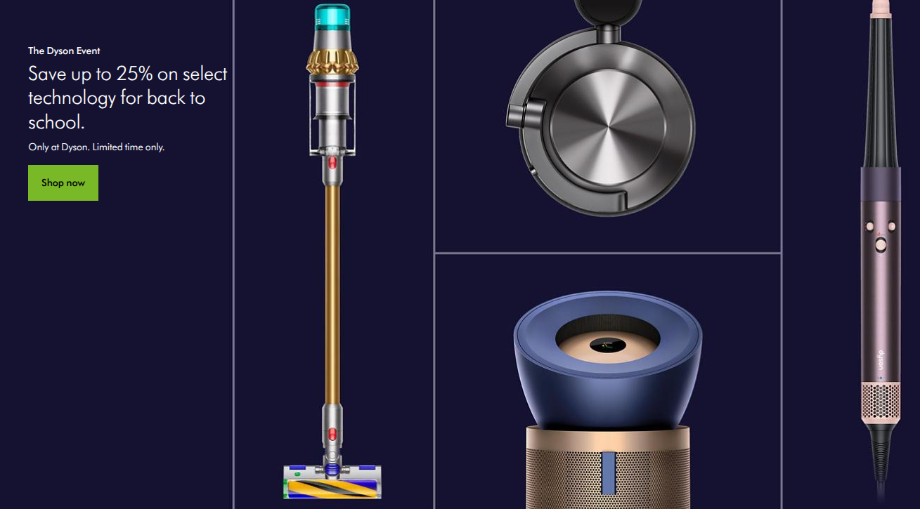 Dyson Canada Back to School Event Sale: Save 20% Off Select Products ...