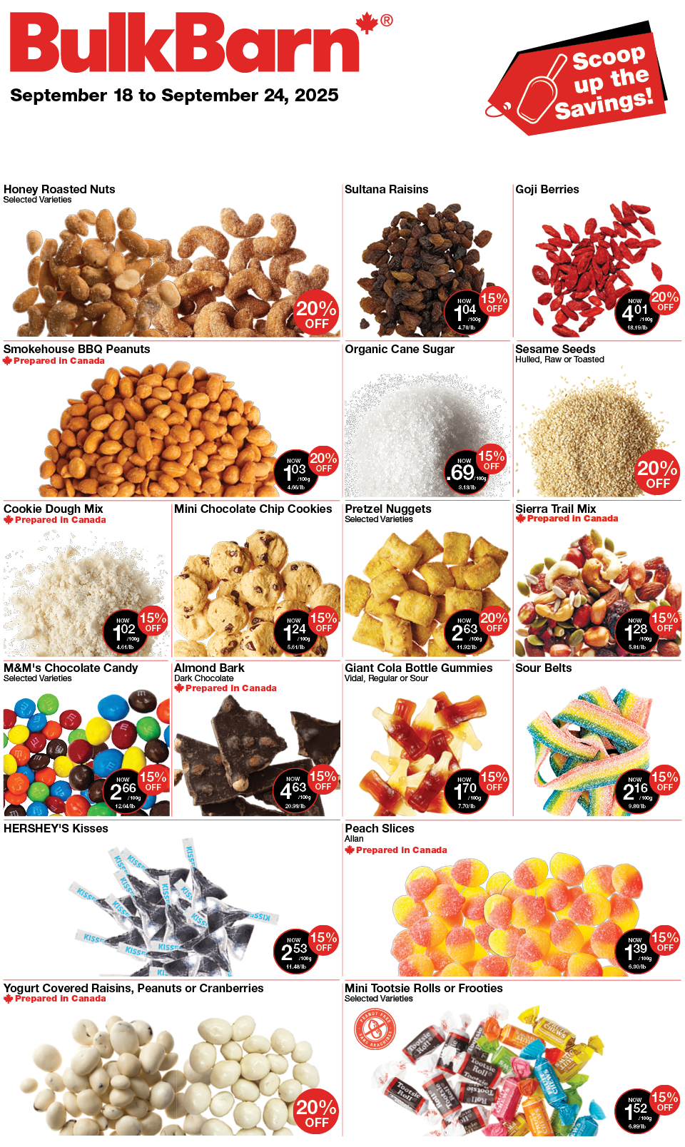 Bulk Barn Canada Flyer Deals: Save 20% off Select Items - Canadian Freebies, Coupons, Deals ...