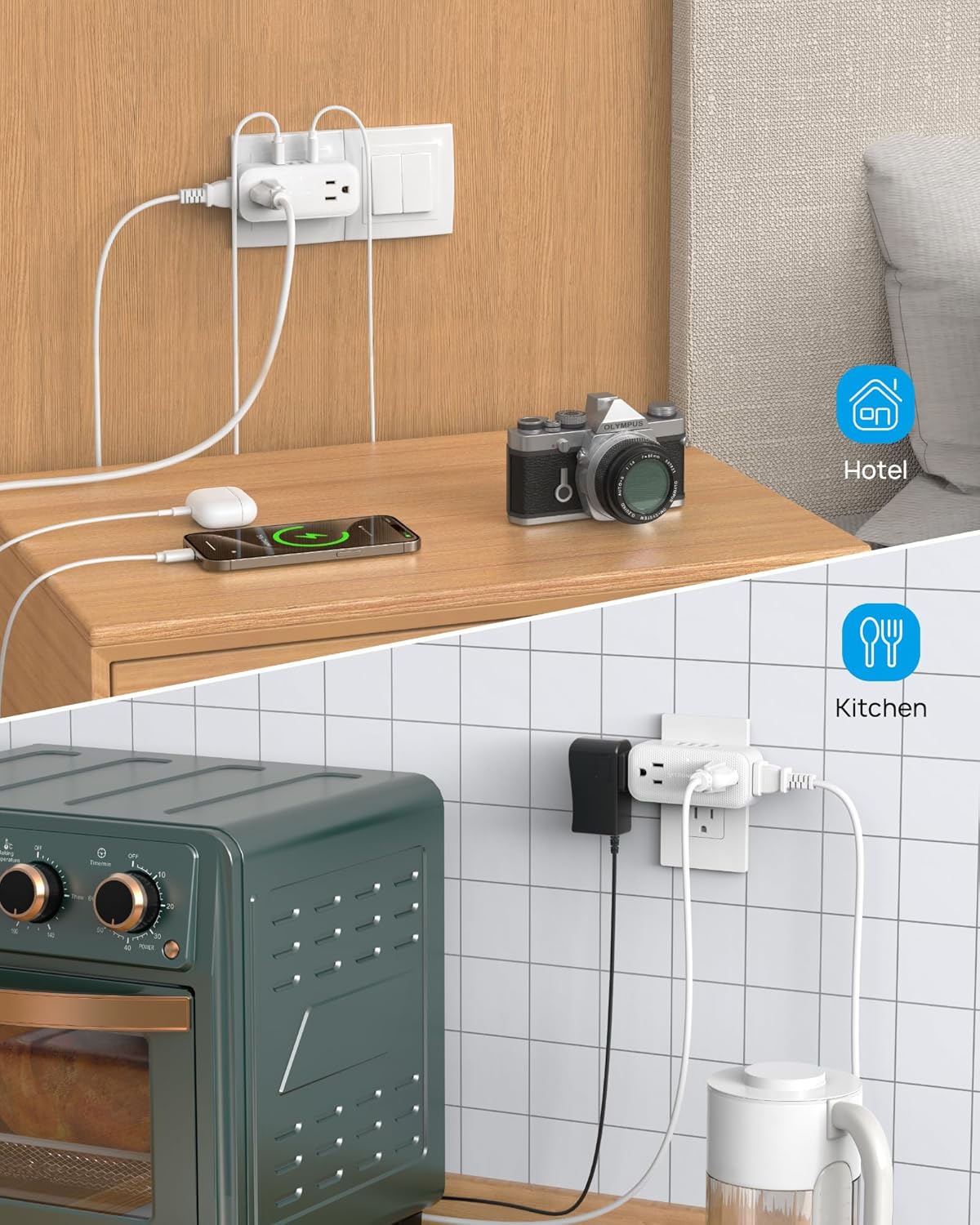 Amazon Canada Deals: Save 41% on TROND USB C Multi Plug Outlet Extender ...