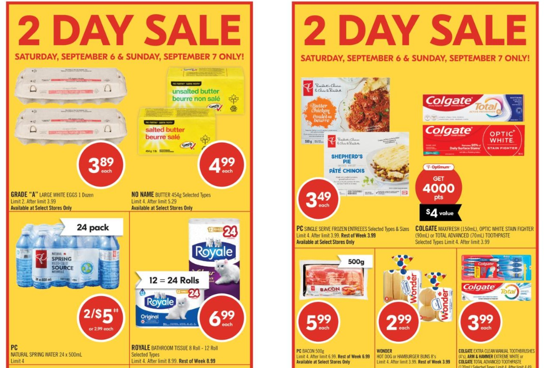 Shoppers Drug Mart Canada: Super Bonus Redemption Event September 5th ...