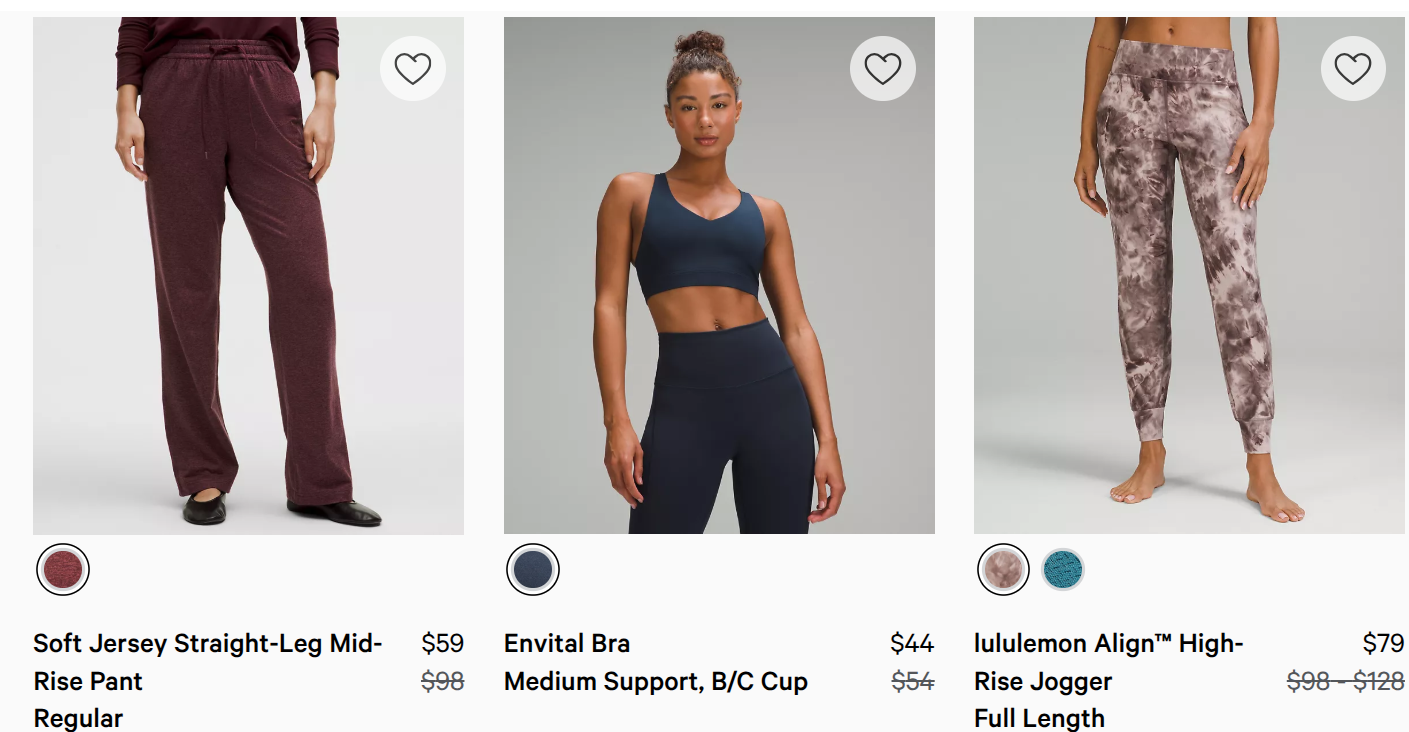 Lululemon Canada We Made Too Much Sale: Save up to 50% off + FREE ...