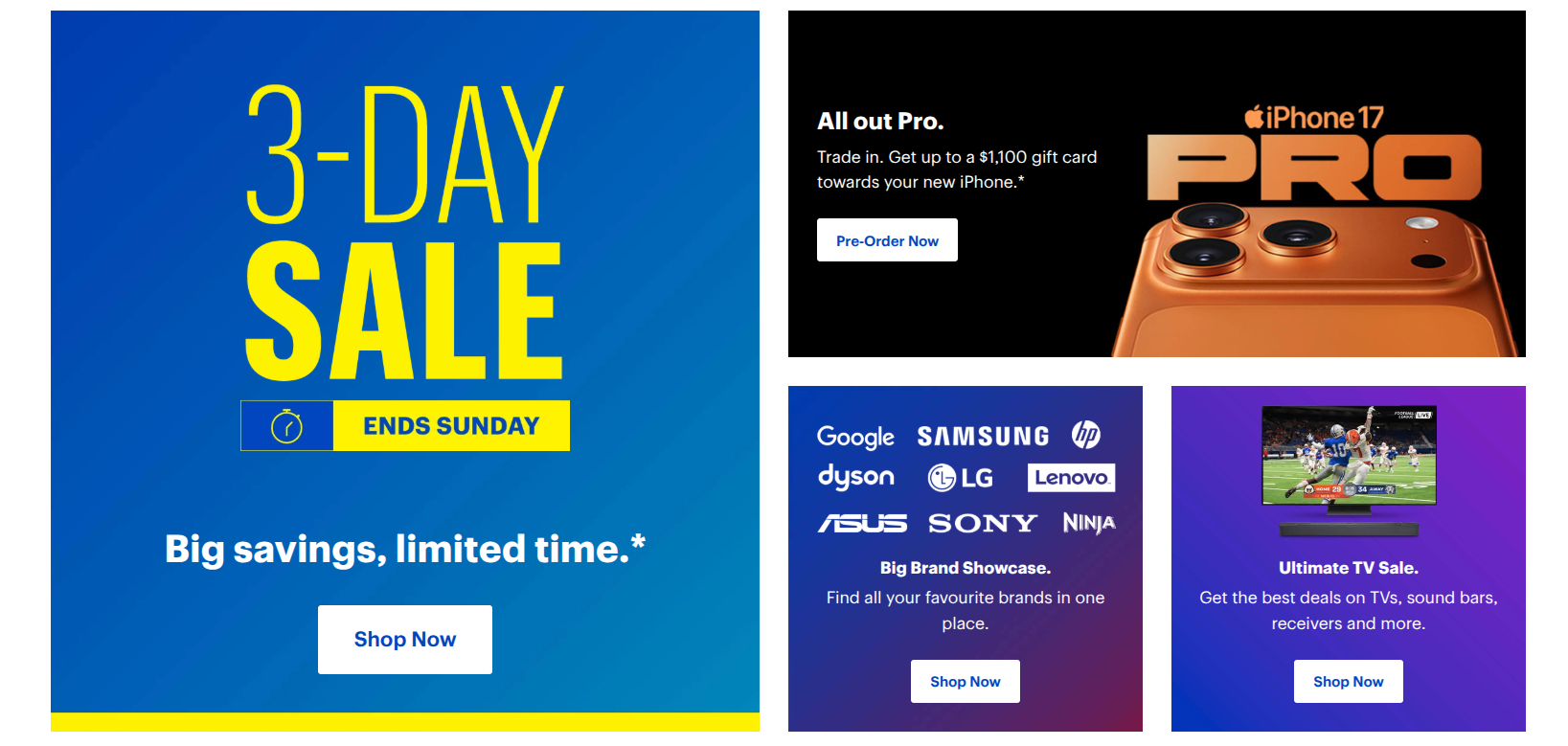 Best Buy Canada: Three Day Sale + Top Deals - Canadian Freebies ...