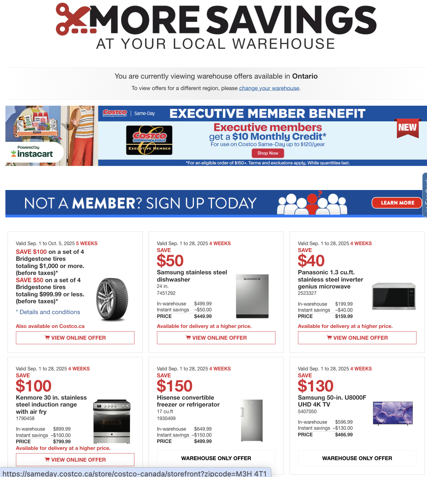 Costco Canada Coupons/Flyers Deals at All Costco Wholesale Warehouses ...
