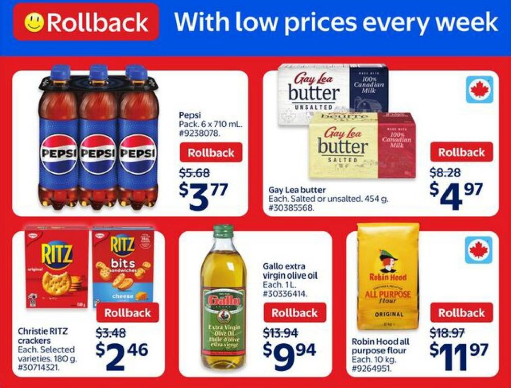 Walmart Canada Flyer Deals September 18th - 24th - Canadian Freebies ...