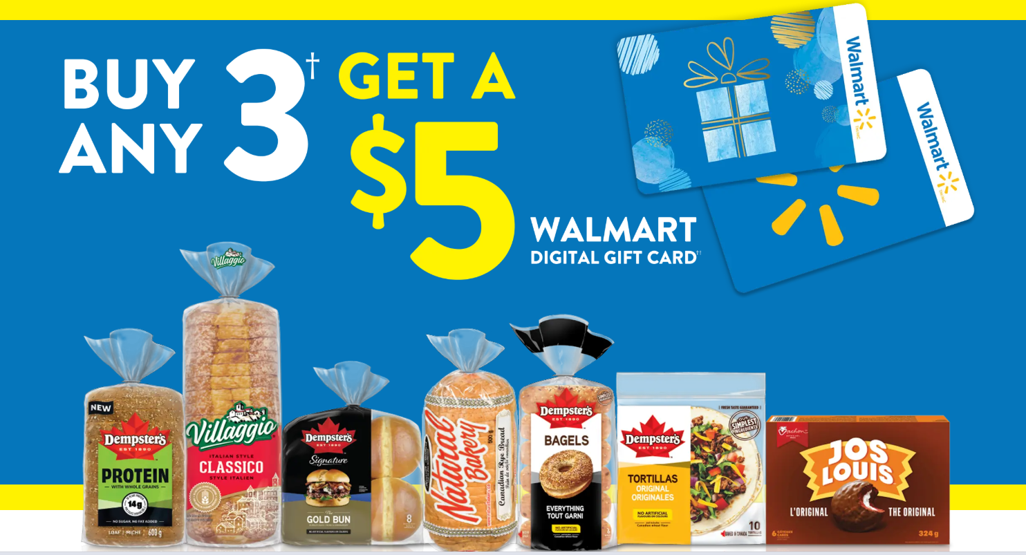 Walmart Canada: Buy 3 Participating Products and Get a $5 Walmart ...