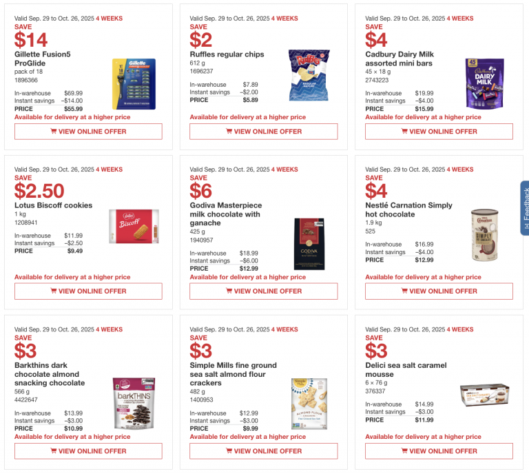 Costco Canada Coupons/Flyers Deals at All Costco Wholesale Warehouses ...