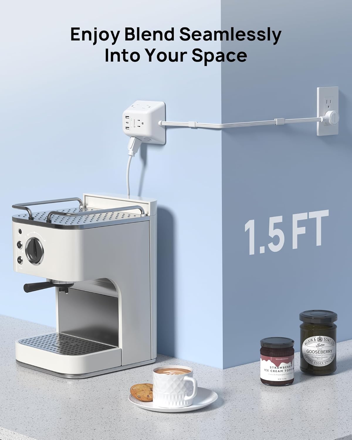 Amazon Canada Deals: Save 50% on TROND 360° Rotating Flat Plug 5 Multi ...