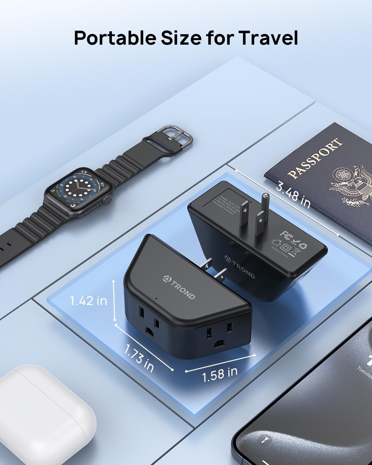 Amazon Canada Deals: Save 45% on TROND 2 Pack Multi Plug Outlet ...