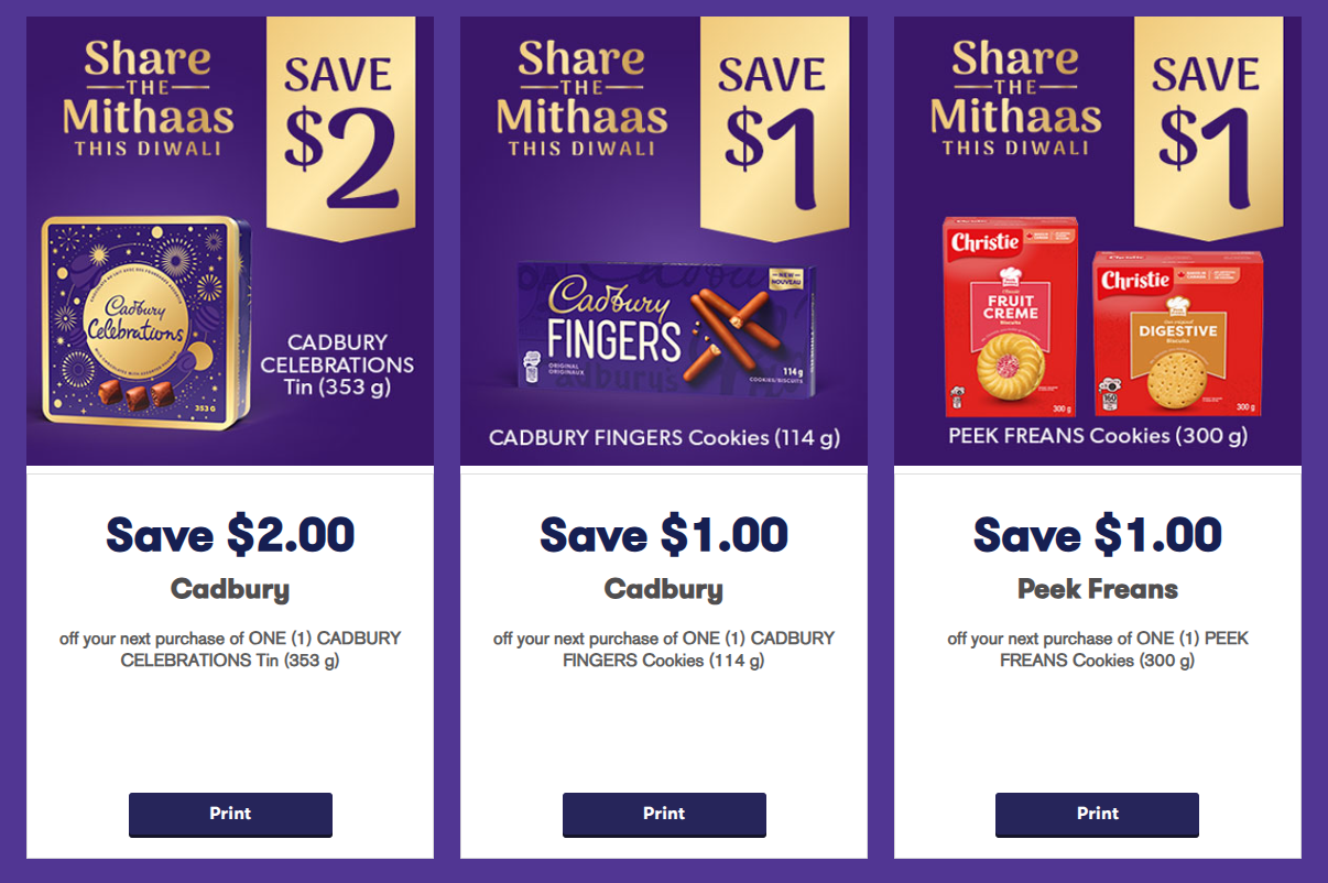 WebSaver Canada Coupons: New Mondelez Printable Coupons - Canadian ...