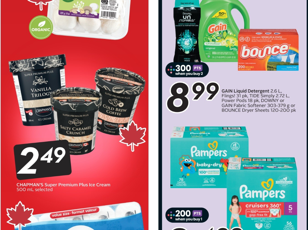 Sobeys and Safeway Canada: Chapman's Super Premium Plus Ice Cream $2.49 ...