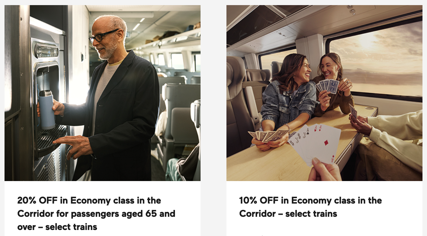 VIA Rail Canada Discount Tuesday: Save 10%-20% OFF Economy Class Using ...