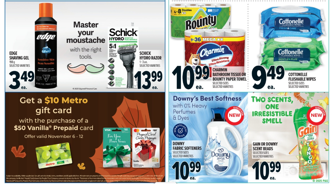 Metro and Food Basics Ontario: Get a $10 Gift Card When You Purchase a ...