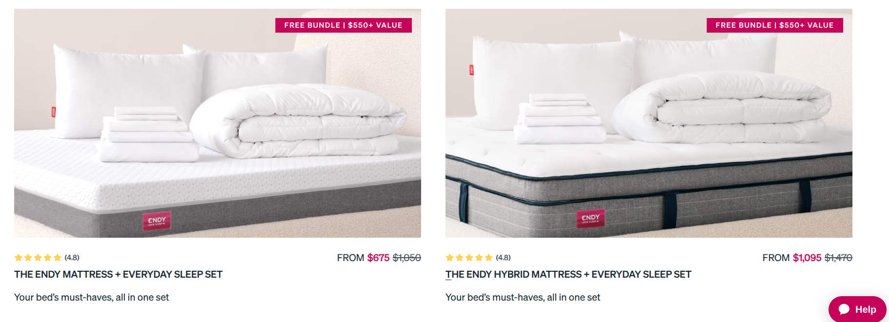 ENDY Canada Black Friday Sale: Save 20% on Mattresses + Free Sleep Set ...