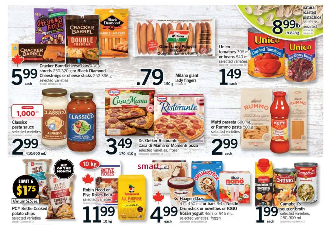 Fortinos Ontario: Classico Pasta Sauce $2.99 + 1,000 PC Optimum Points ...