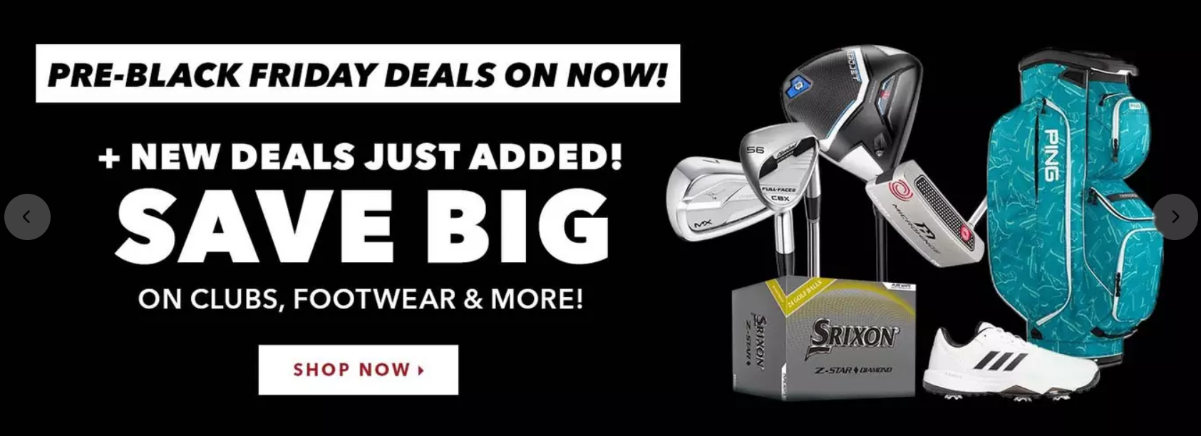 Golf Town Canada Pre Black Friday Deals Sale: Save up to 50% on Select ...