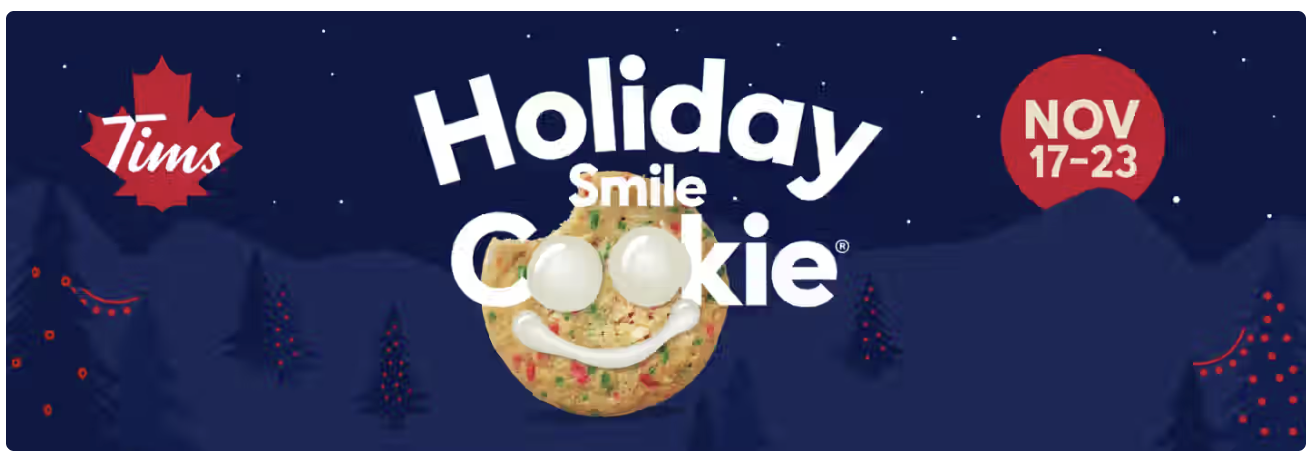 Tim Hortons Canada Smile Cookies are Here! - Canadian Freebies, Coupons ...