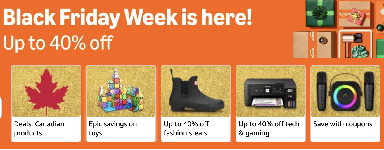 Amazon Canada Black Friday Deals: Save up to 40% off + More - Canadian ...