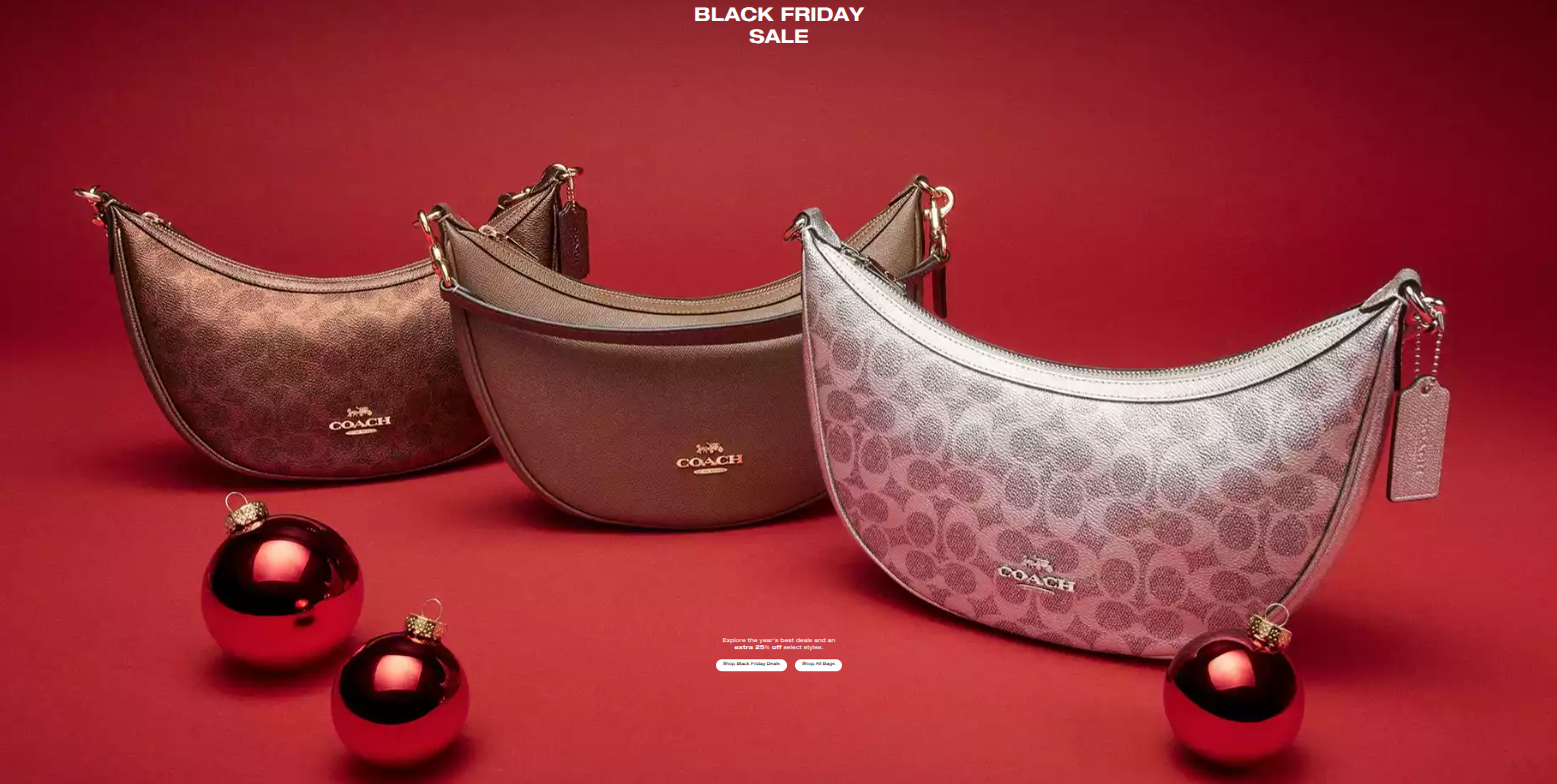 Coach Outlet Canada Black Friday Deals Sale 2025: Extra 25% off Select ...
