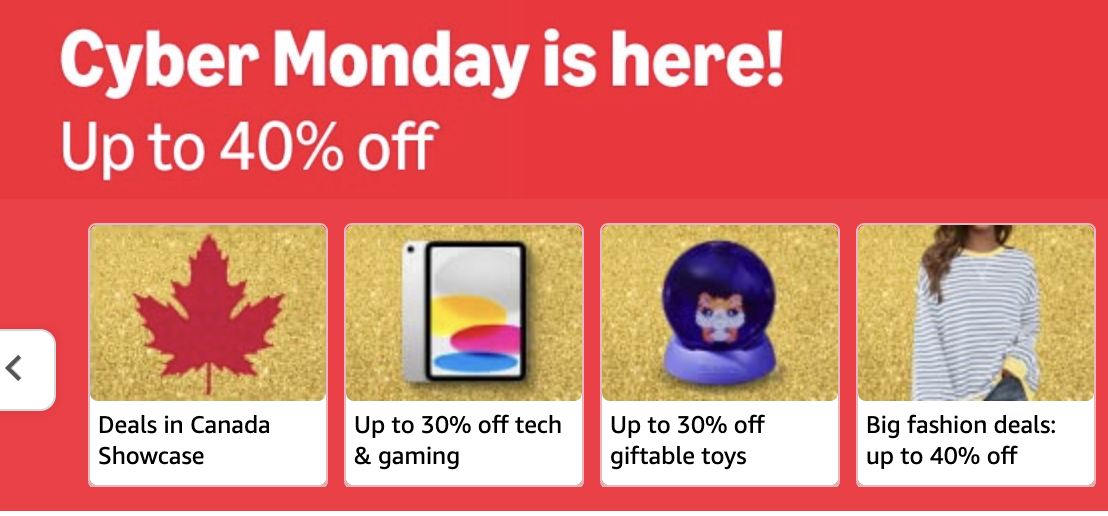 Amazon Canada Cyber Monday Deals: Save up to 40% off + More - Canadian ...