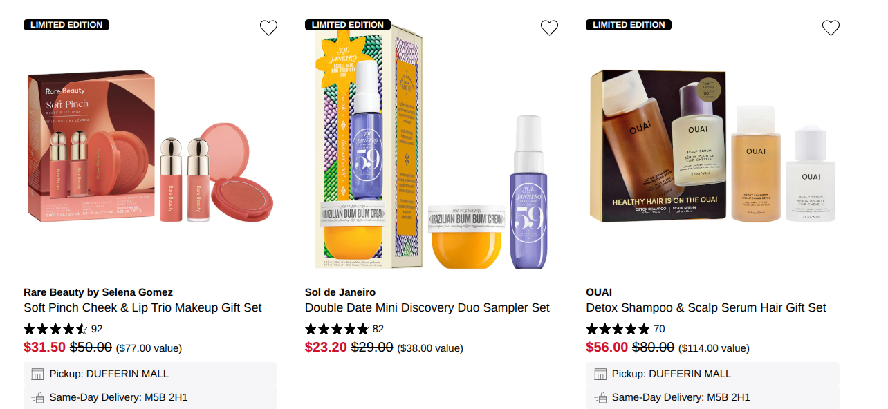 Sephora Canada Boxing Day 2025 Sales Deals: Extra 20% off Sale Items ...