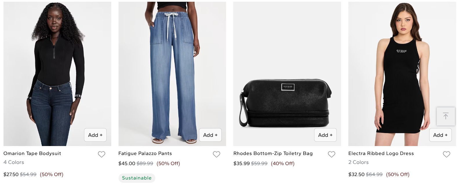 GUESS & GUESS Factory Canada Boxing Day 2025 Sale: Save up to 50% ...