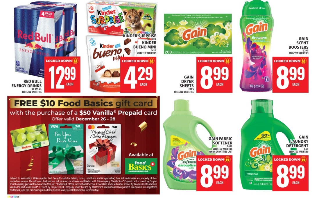 Food Basics Ontario: Get A Free $10 Gift Card When You Purchase a $50 ...