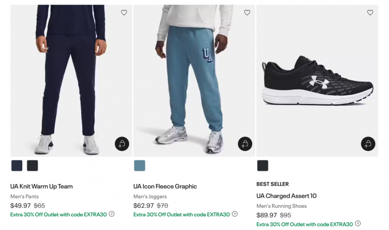 Under Armour + Outlet Canada: Extra 30% off Outlet with Promo Code ...